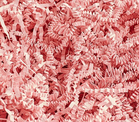 Light Pink Crinkle Paper Void Filler Shredded Paper Gift - Etsy
