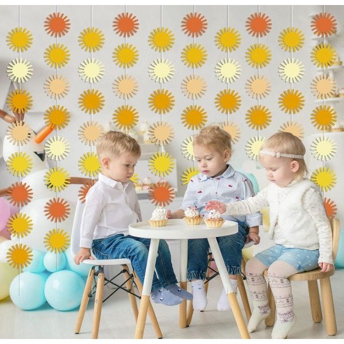 Boho Sun-themed Banner String Decorations - Etsy