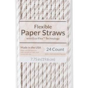Blue Paper Straws That Are Flexible, Eco-friendly, and Great for Spring ...