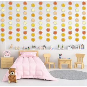 Boho Sun-themed Banner String Decorations - Etsy