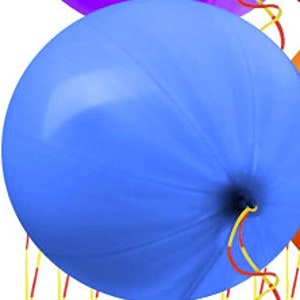 Punch Balloons, Assorted Colors Punching Balloons, Party Balloons, Neon ...