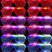Neon Glow Glasses Set, LED Glow Glasses Set Includes 6 Neon Colors (red ...