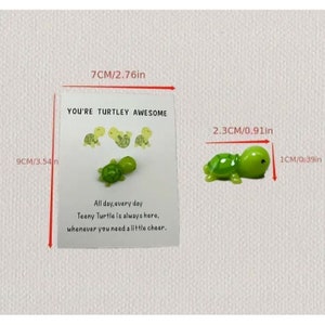 You're Turtley Awesome: Pocket Turtle Hug & Cheer up Card - Etsy