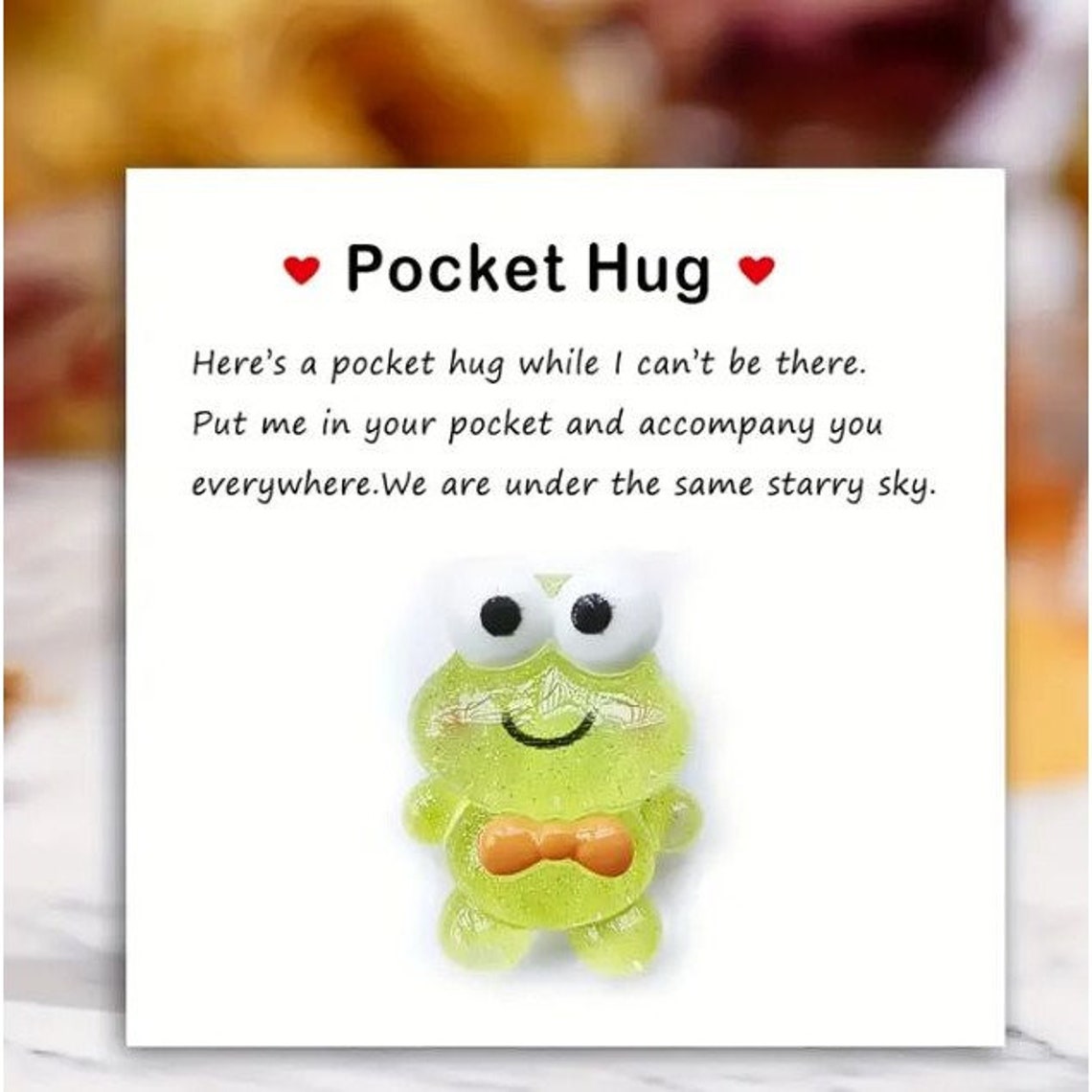 Frog Pocket Hug: Adorable Encouragement and Decor - Etsy