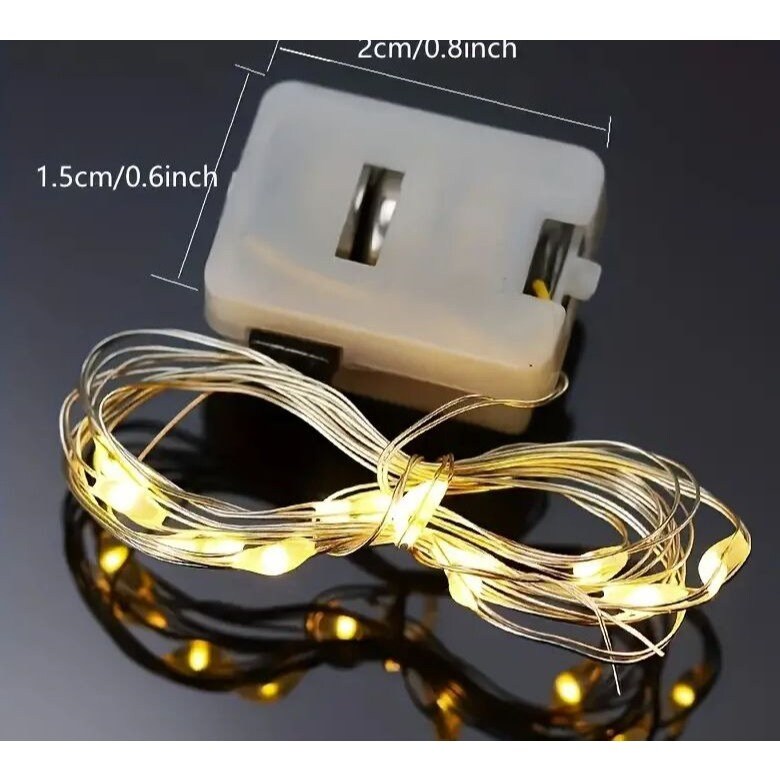 Fairy Tale Lamp: 20 LED Battery String Lights - Etsy