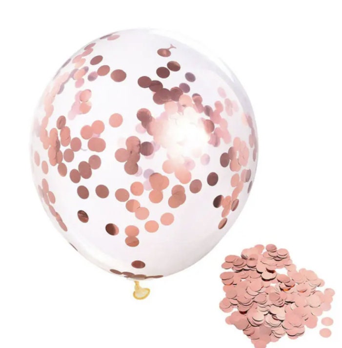 Silver Confetti Sequin Balloons, Party Decoration Balloons for Weddings ...
