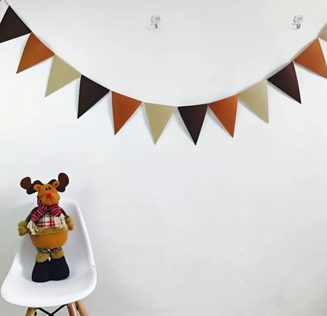 Coffee Triangle Pennant Flags, Bunting Banner Hanging Decoration ...