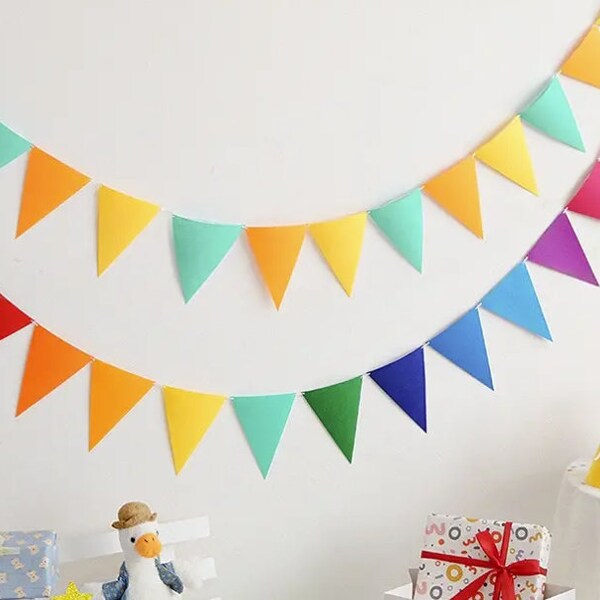 Triangle Banner - Etsy