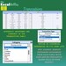 BLUE Basic Monthly Spreadsheet - Etsy