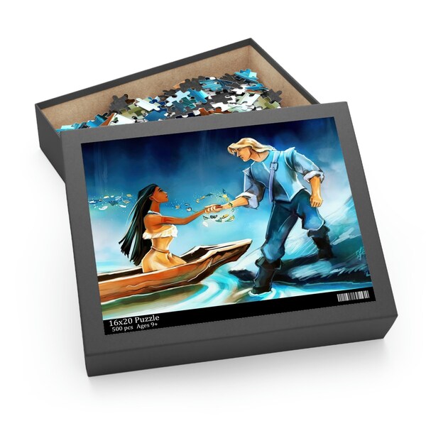 Pocahontas Jigsaw - Etsy