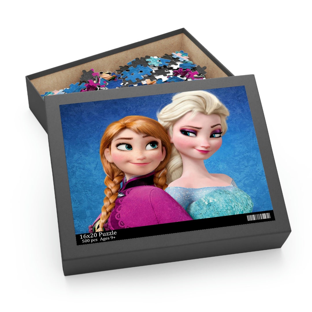 Elsa and Anna Frozen Jigsaw Puzzle 252 Pieces - Etsy