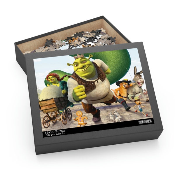 Shrek Puzzle - Etsy