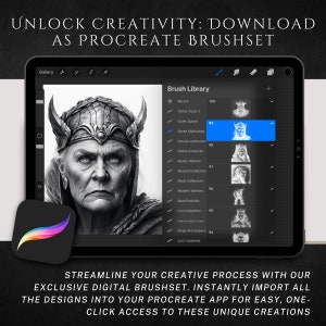 Epic Tales Unleashed: the Saga of the Gods Norse Mythology Procreate ...