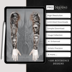 Epic Tales Unleashed: the Saga of the Gods Norse Mythology Procreate ...