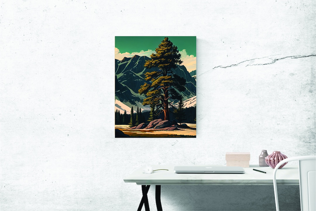 Lone Tree, Digital Download, Printable, Wall Art, Nature, Landscape ...