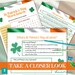St Patricks Day Printable Activity Pages - Etsy