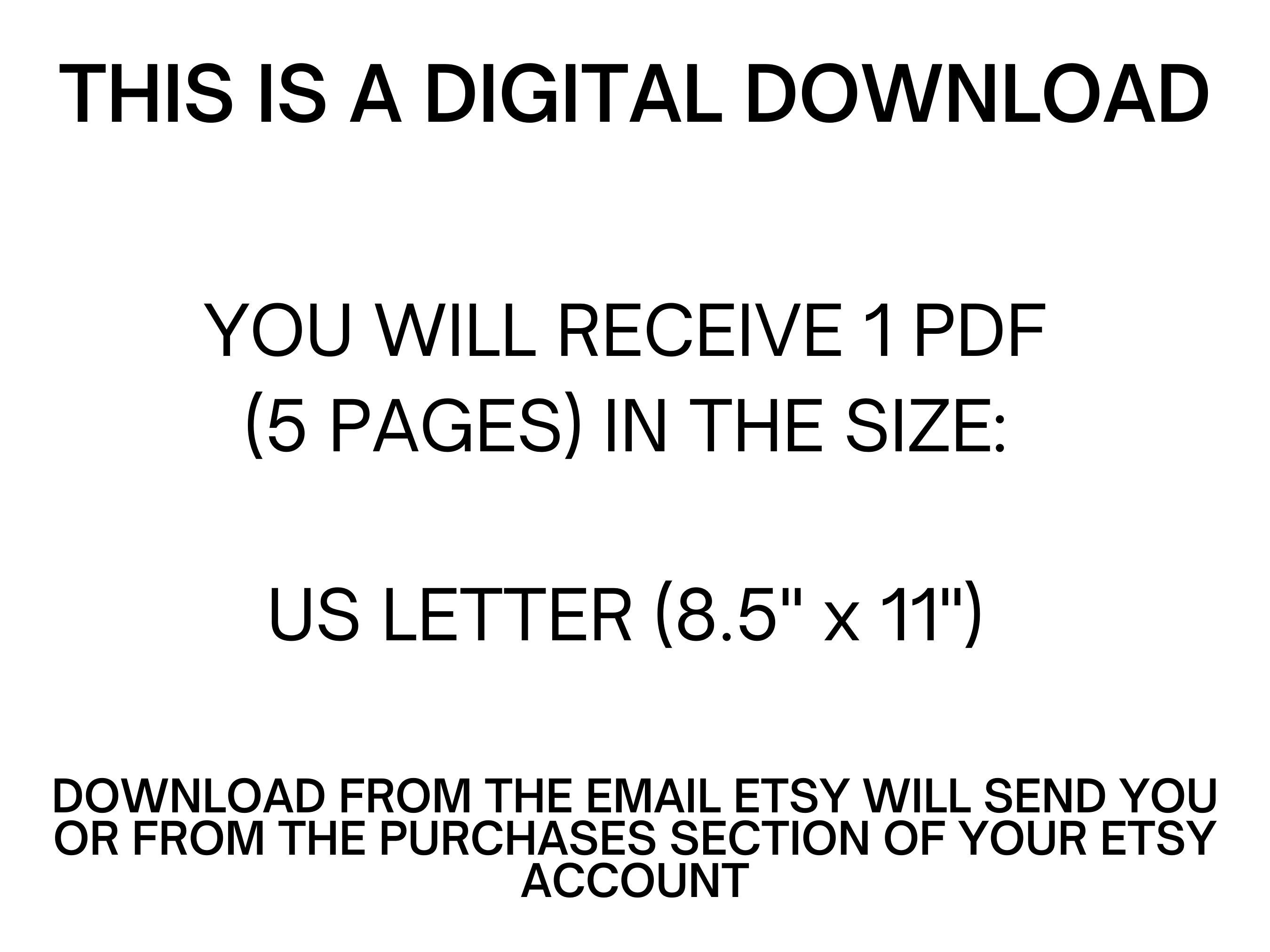 Nurse Vital Signs Flowsheet Bundle (5 Color) | Printable PDF - Etsy