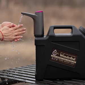 Portable Water Faucet Container With USB Rechargeable Water Pump 12L ...