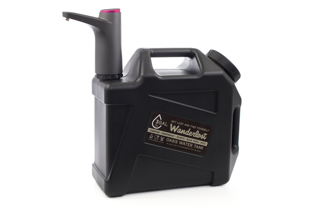 Portable Water Faucet Container With USB Rechargeable Water Pump 12L ...