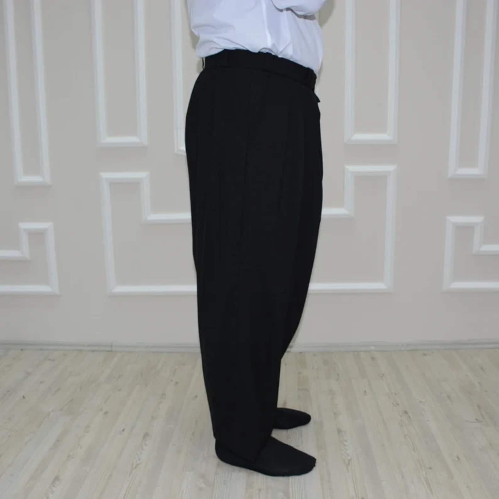 7 Pleated Shalwar Trousers for Muslim Man | Classic Harem Pant for Men ...