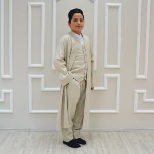 Jubba, Vest and Shalwar Set for Muslim Boys | Islamic Clothing for Kids ...