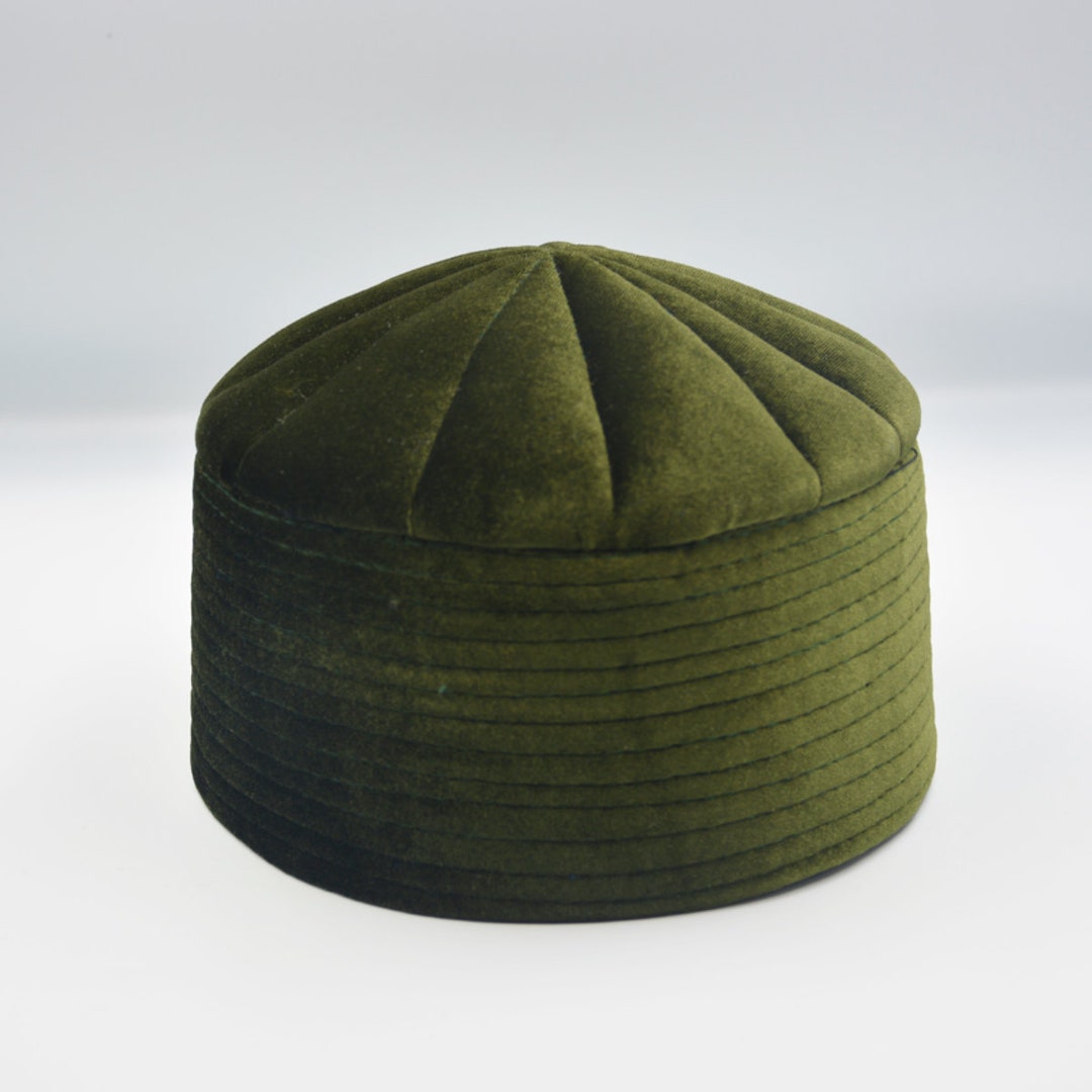 Mold Turban Skullcap Kadi Model, Smooth Textured Velvet Lined Turkish ...
