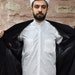 Men’s Islamic Imam Robe – Traditional Black Jubba Caftan for Prayer ...