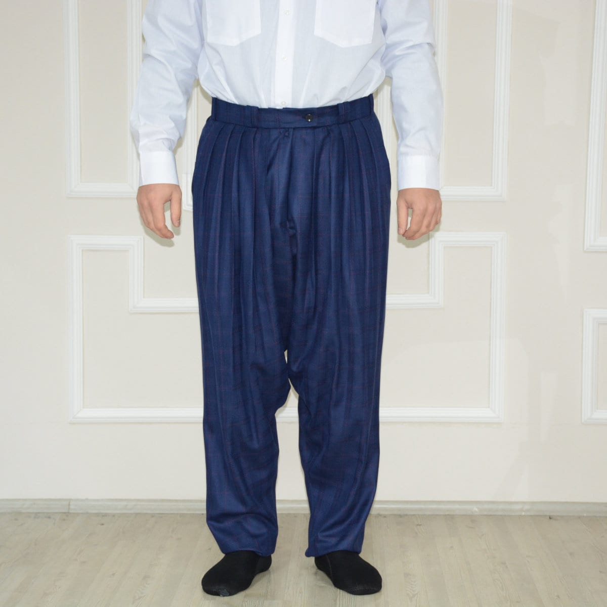 5 Pleated Shalwar Trousers for Muslim Man | Classic Harem Pant for Men ...