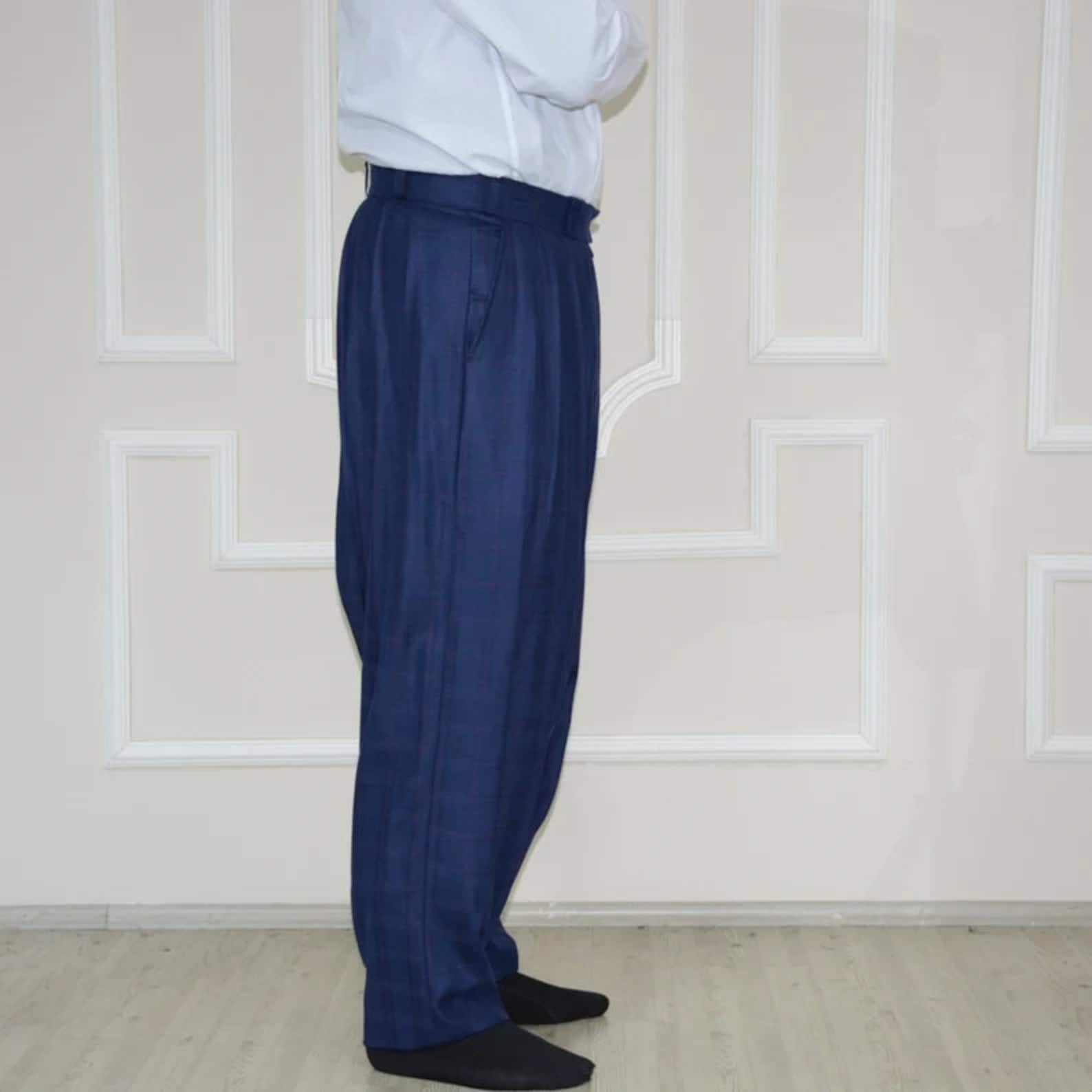 7 Pleated Shalwar Trousers for Muslim Man | Classic Harem Pant for Men ...