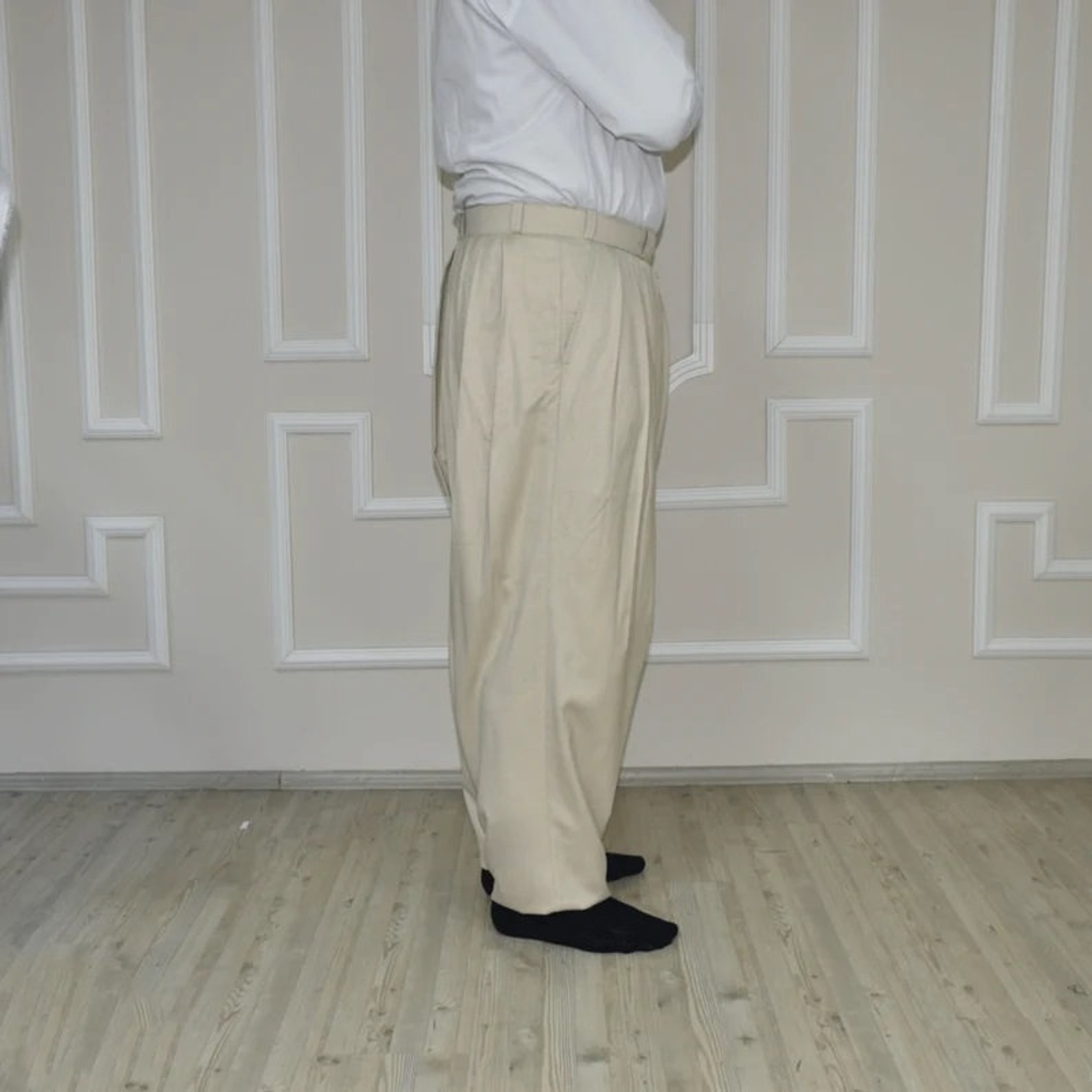7 Pleated Shalwar Trousers for Muslim Man | Classic Harem Pant for Men ...