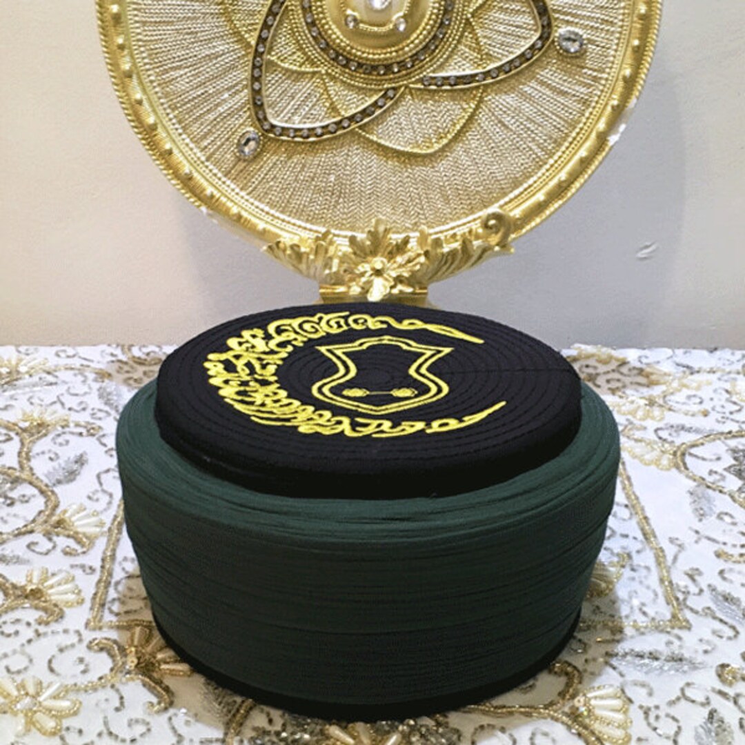 Flat Model With Nali Şerif Sarik, Pecinya, Sorban, Imamah, Kufi Cap ...