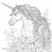 Printable Magical Unicorn Coloring Pages - Etsy