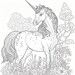 Printable Magical Unicorn Coloring Pages - Etsy