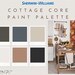 Sherwin Williams Whole House Paint Palette - COTTAGE CORE Digital PDF ...