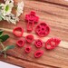 Polymer Clay Earring Cutters Remembrance Day Poppy Petal Set Lest We ...