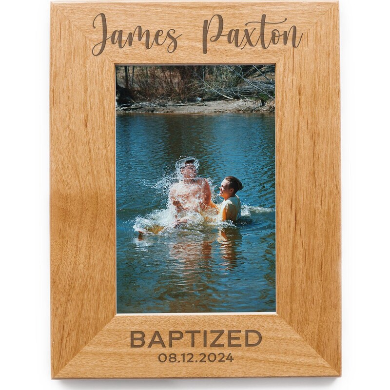 Baptism Frame - Etsy