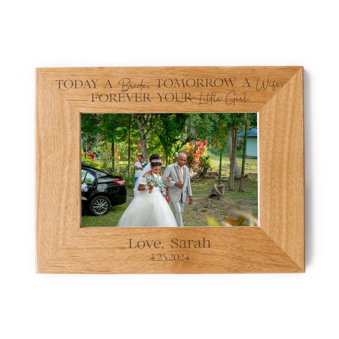 Today Tomorrow Mother of Bride Picture Frame - Mother of the Bride ...
