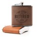 Legend Retired Year Flask Retirement Gifts, Gifts for Men, Stainless ...