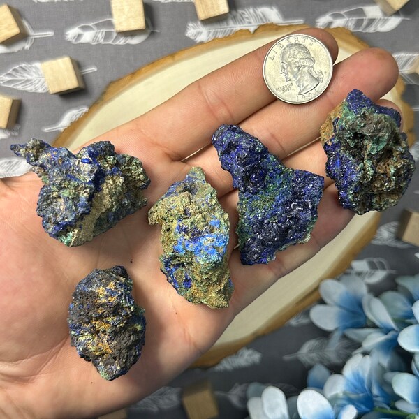 Raw Azurite - Etsy