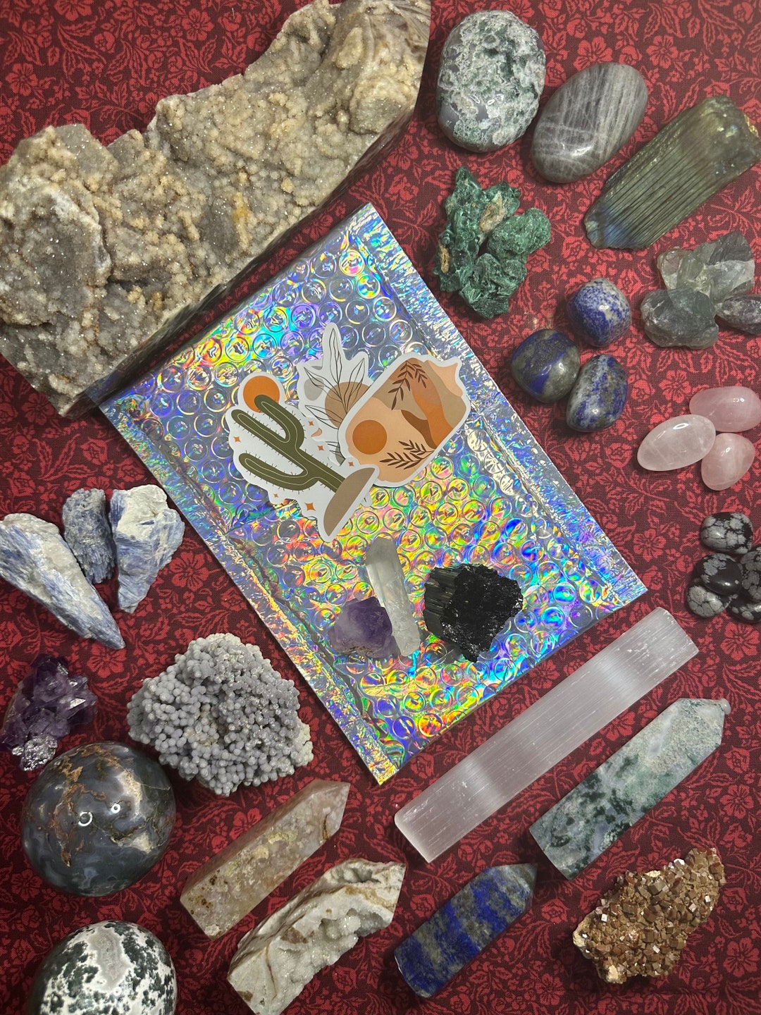 Mystery Crystal Box Free Shipping Mystery Crystal Lucky Scoop Raw ...