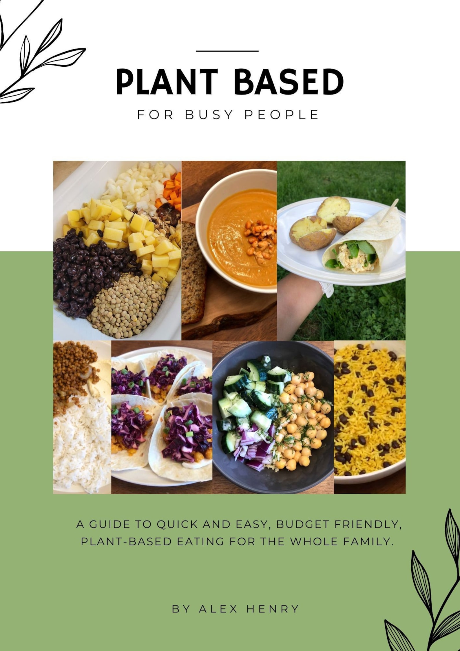 Plant Based for Busy People Cookbook - Etsy