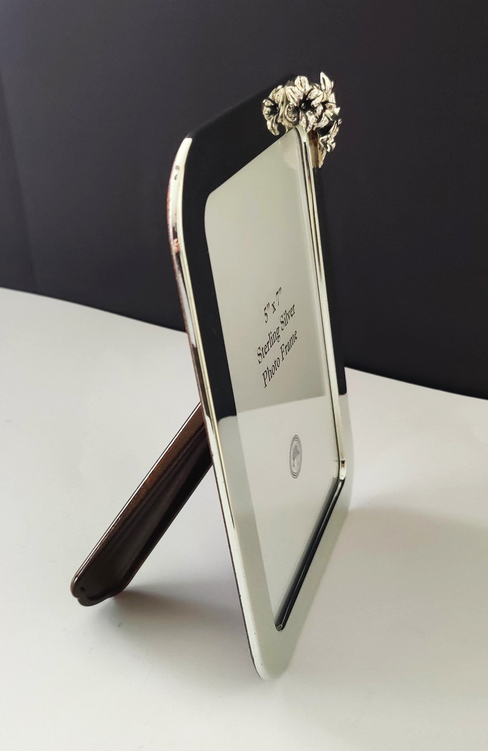 Sterling Silver Photo Frame - Etsy