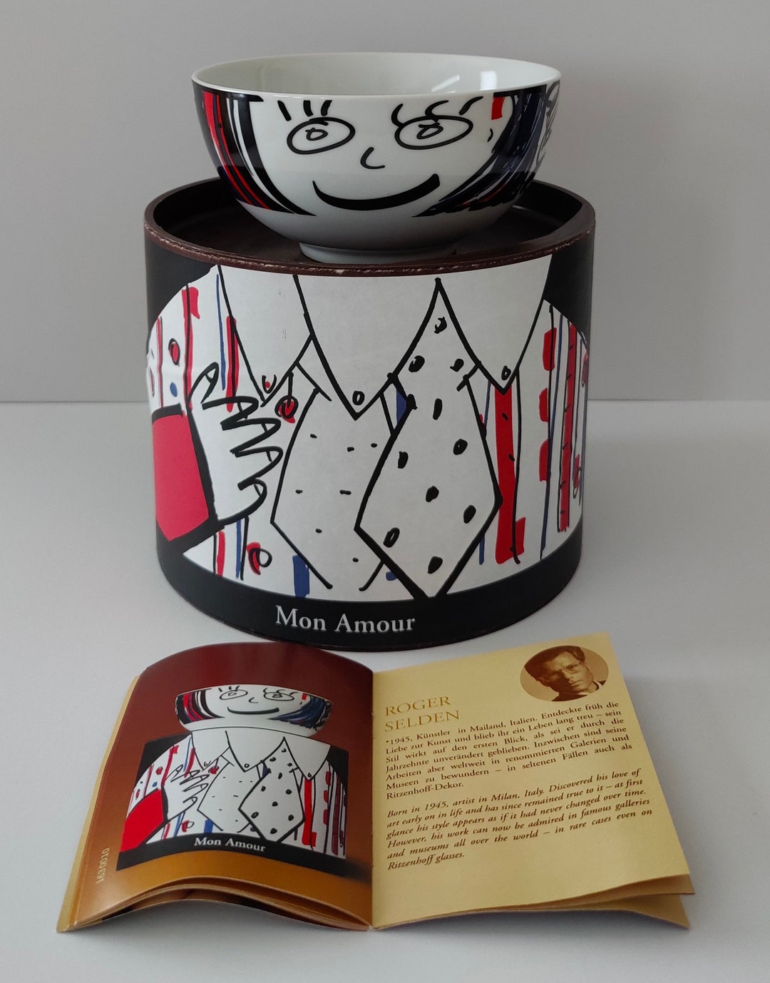 Vintage Porcelain Bowl Ritzenhoff - Etsy