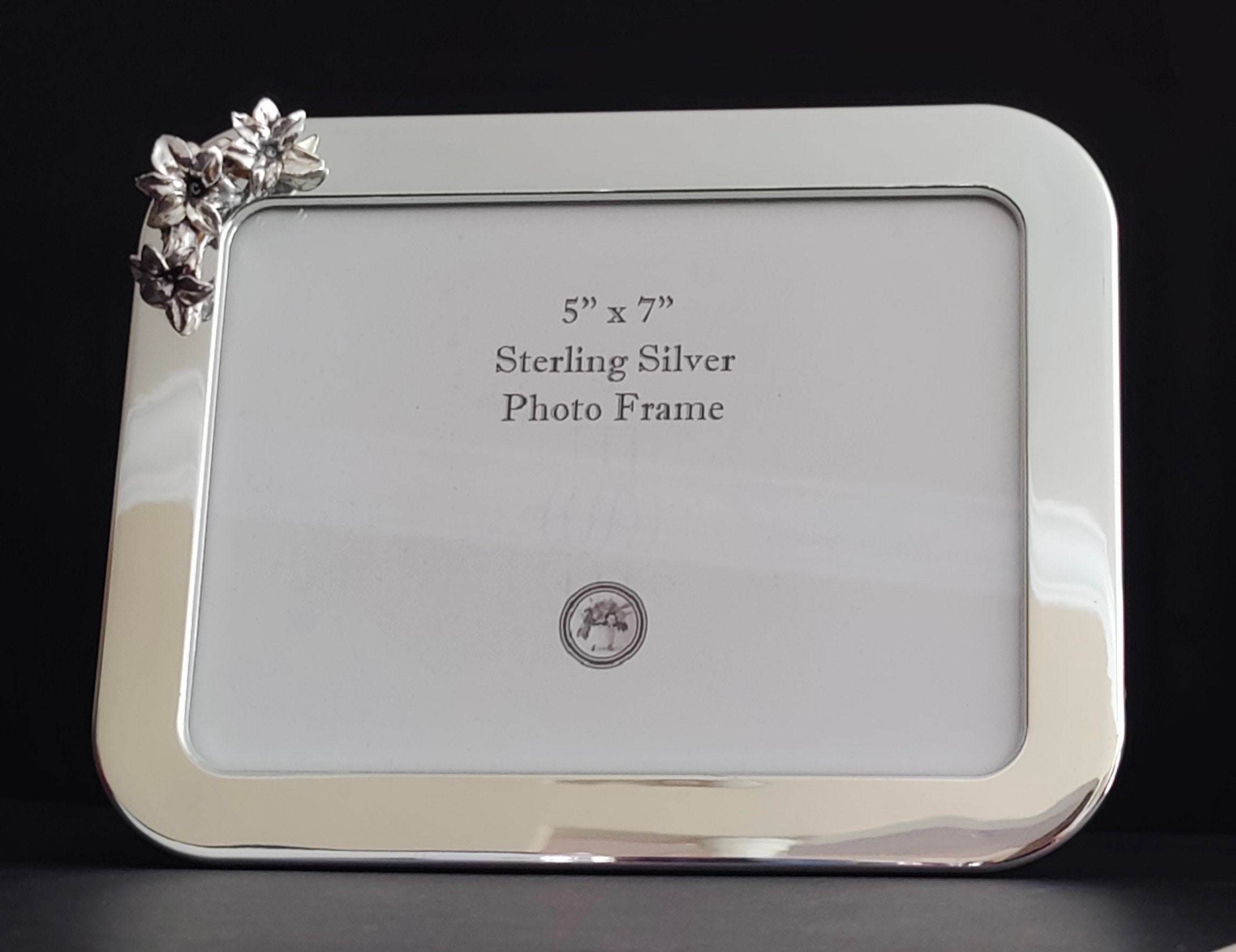 Sterling Silver Photo Frame - Etsy