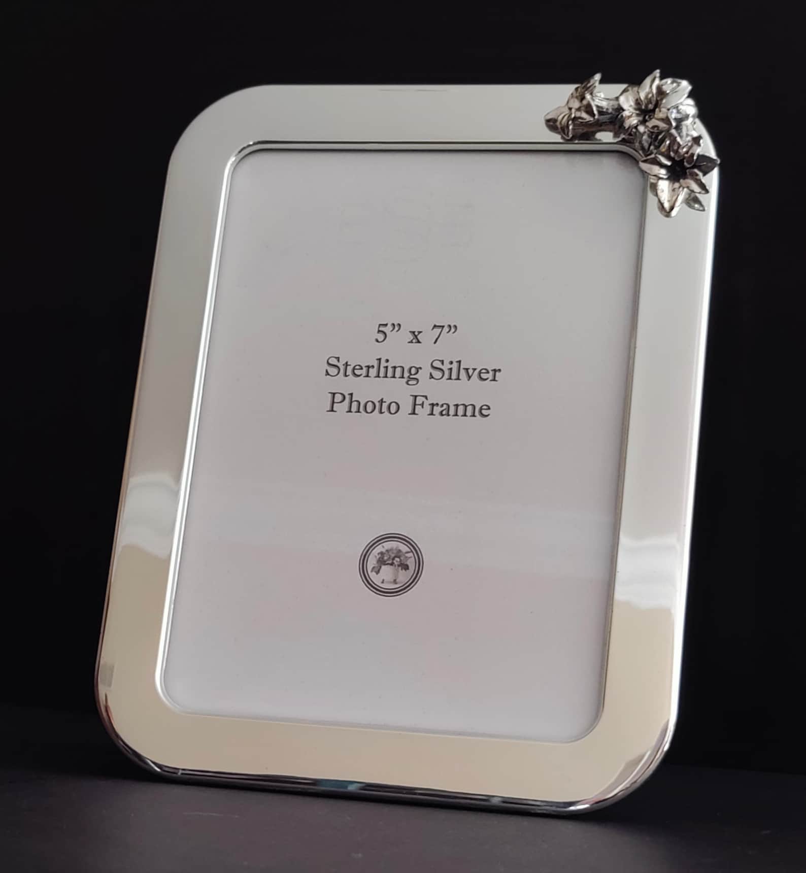 Sterling Silver Photo Frame - Etsy