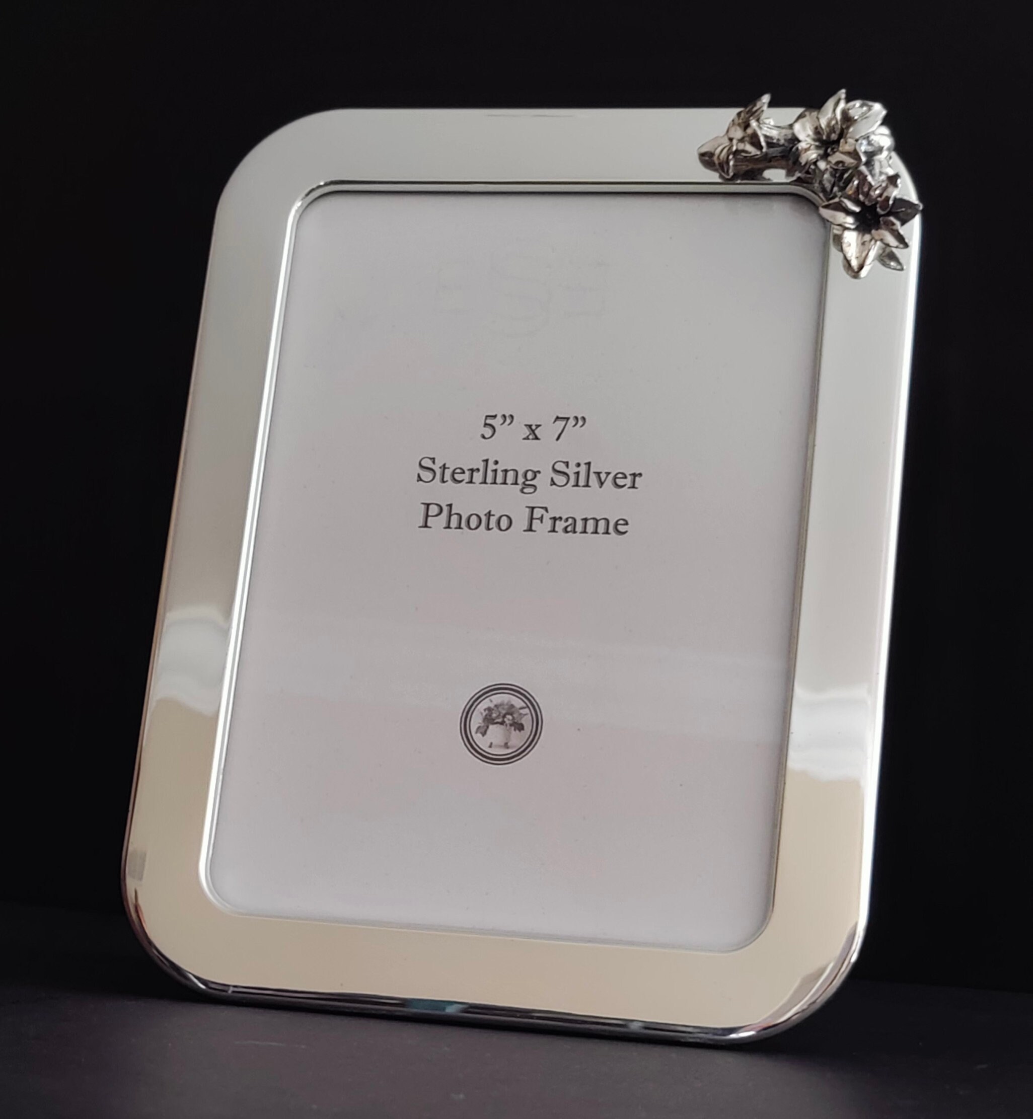 Sterling Silver Photo Frame - Etsy