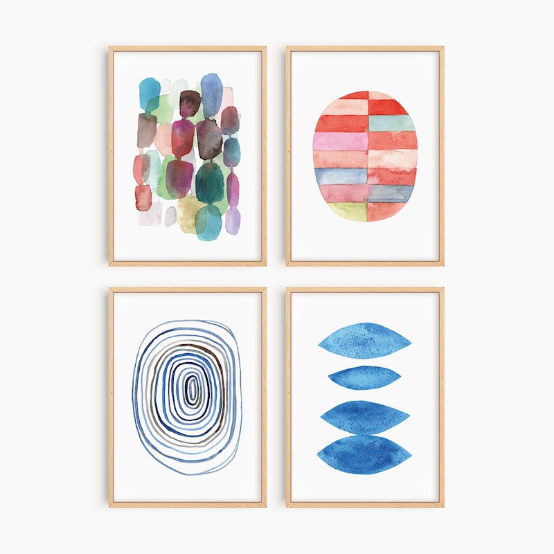 Set of 4 Wall Art - Etsy