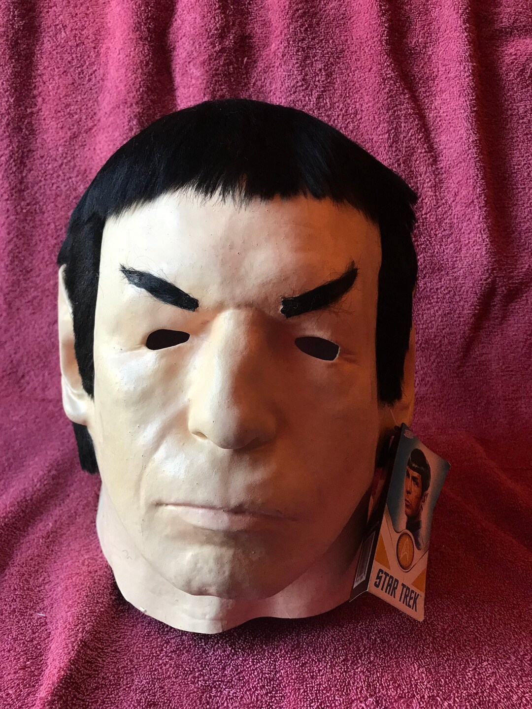 25% off New Star Trek 1975 Mr. Spock Latex Deluxe Mask Trick or Treat ...