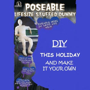 Life Size Posable Dummy - Etsy
