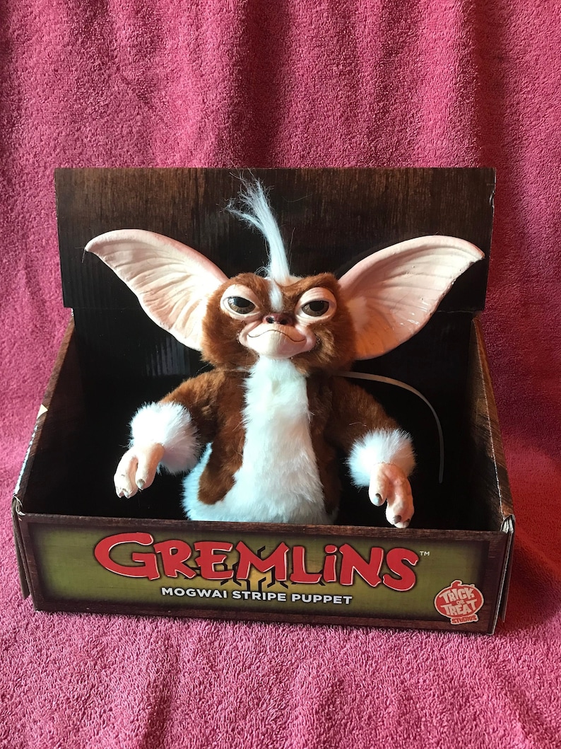 Free Shipping Brand NEW Halloween Gremlins Stripe Mogwai Puppet Prop ...
